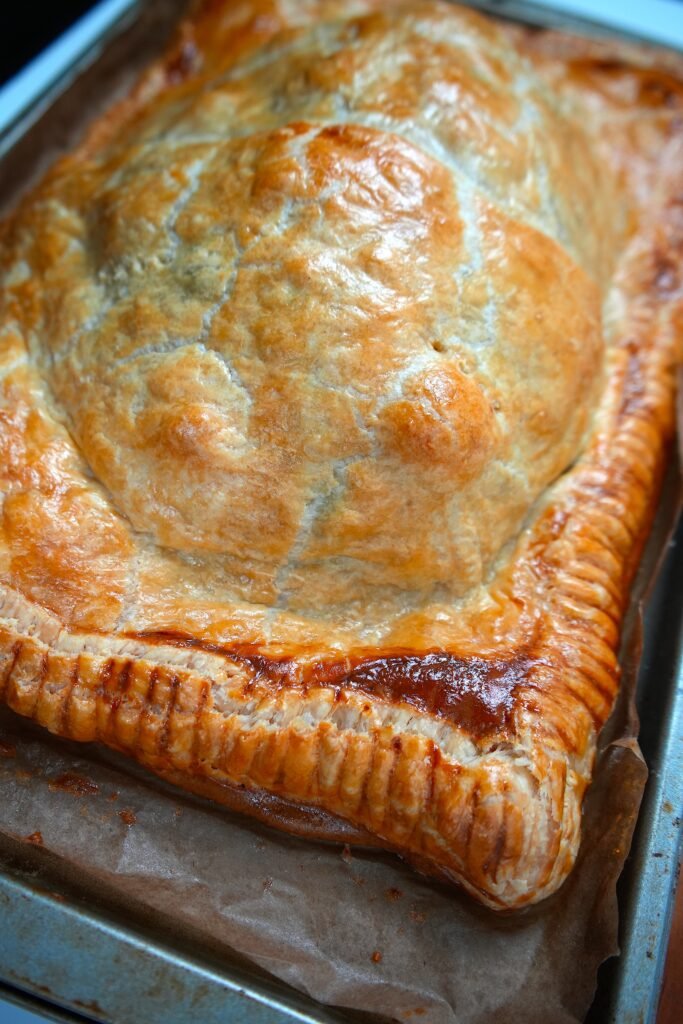 Russian Coulibiac (Salmon Wellington) - Food Sturvs